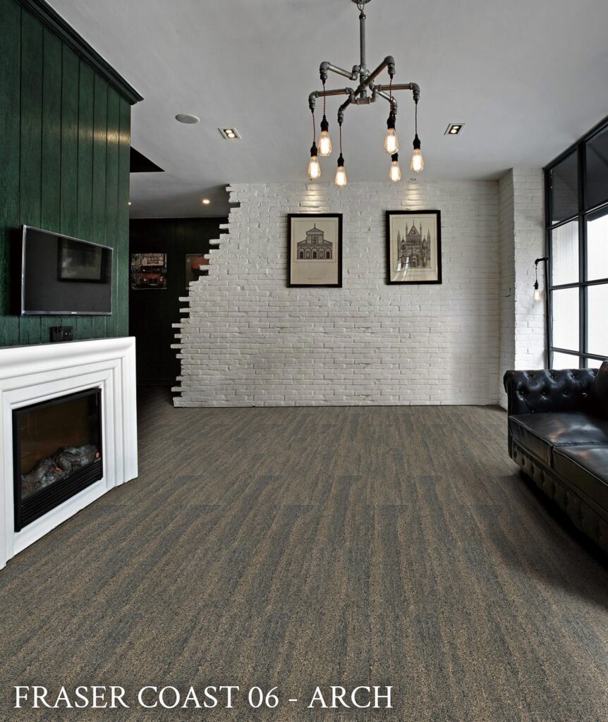 Carpet-Tiles-Fraser-Coast-06-Arch-Installed ⋆ Artistic Flooring